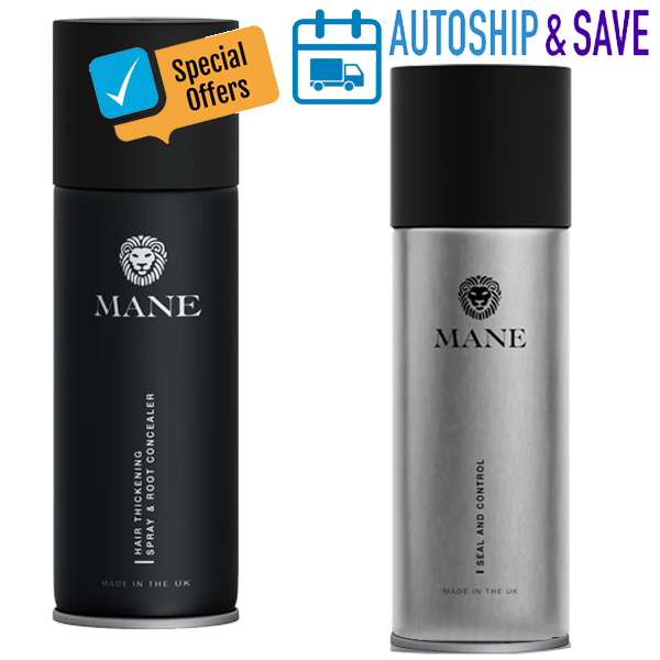 Autoship Mane Hair Thickening Color Spray + Sealer control spray - MANE ...